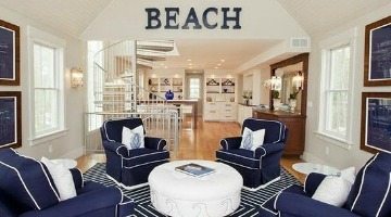 Beach Design Idea with a Modern Edge - Beach Bliss Living