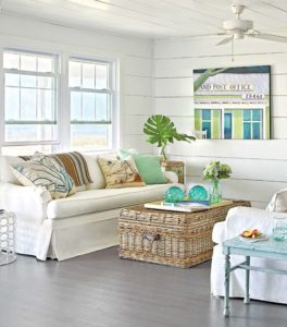 Coastal Wicker Baskets - Decorative Storage Ideas for a Beach House